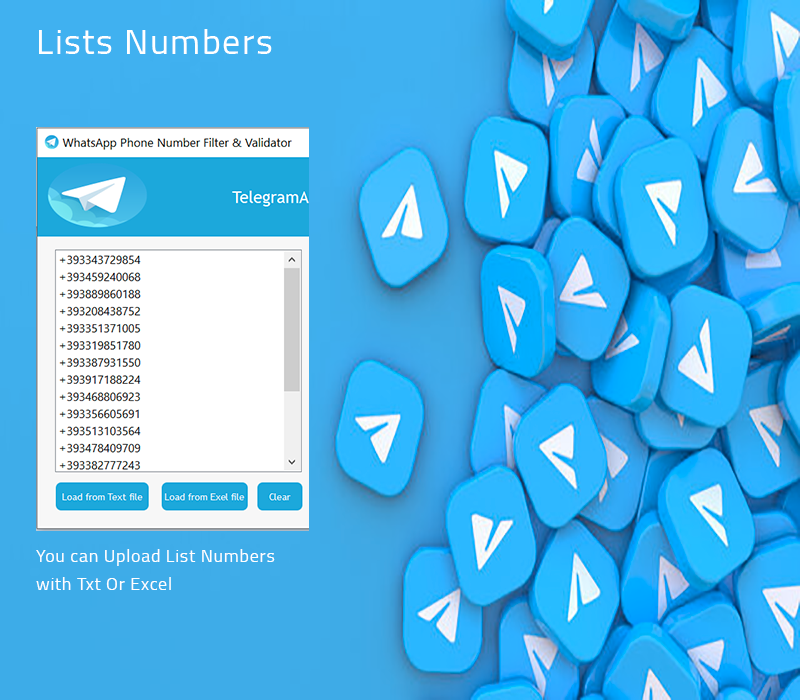 Telegram Saved & Checker Phone Numbers by ZakaSoftware | CodeCanyon